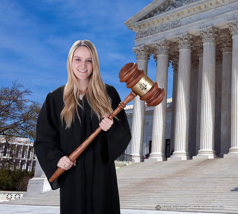 Giant 3Ft. Solid Oak Gavel Custom Engraved Gavel Band